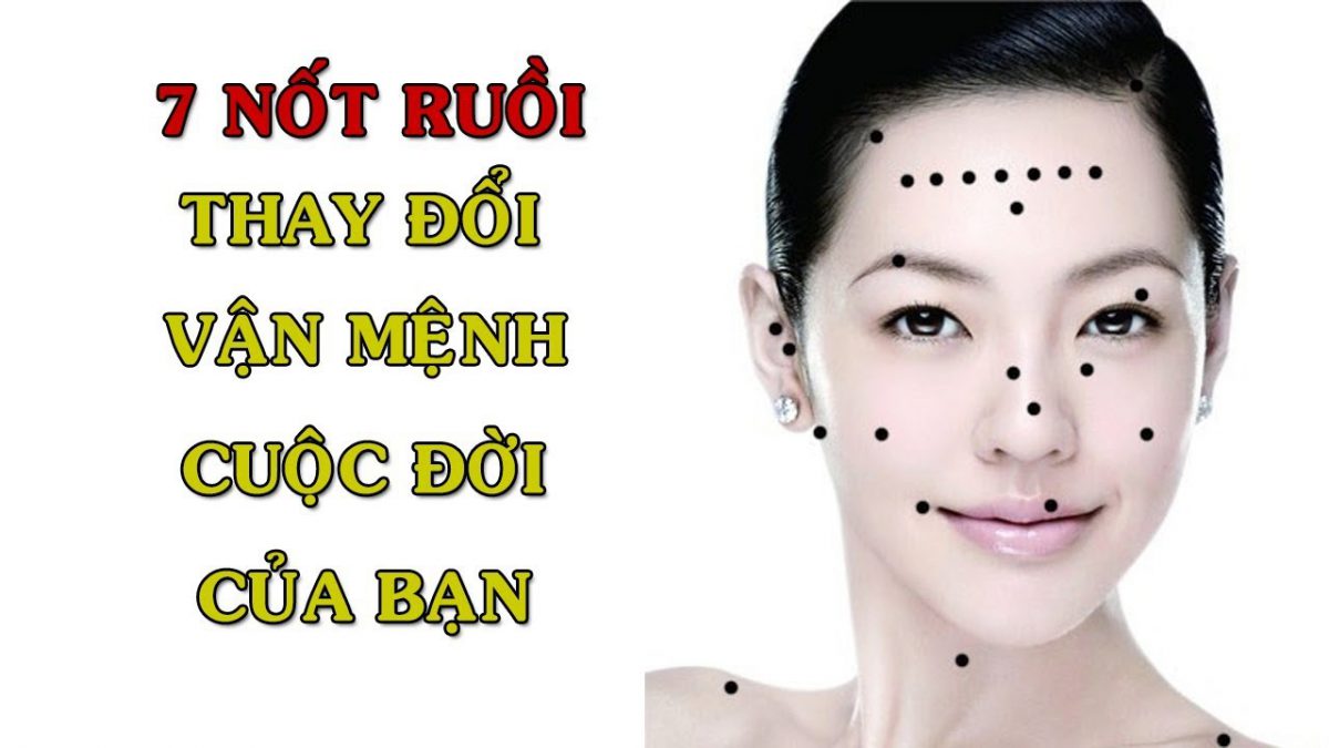 Giải mã ý nghĩa nốt ruồi trên mặt mới nhất 2021 - Veronica Wedding ...